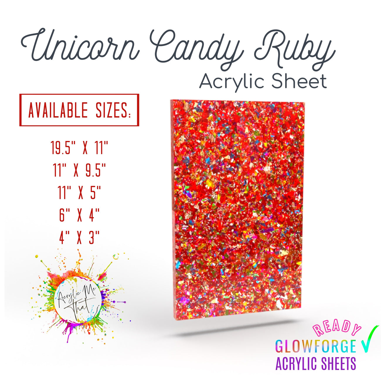 Laserable Acrylic Plastic Sheets – AcrylicMeThat