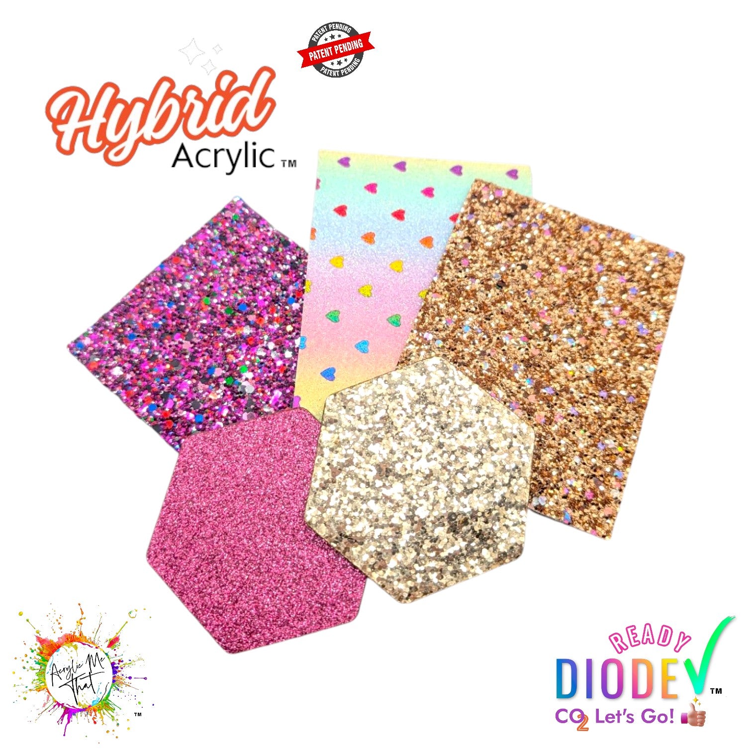 Hybrid Acrylic | CO2 and Diode Acrylic Sheets – AcrylicMeThat